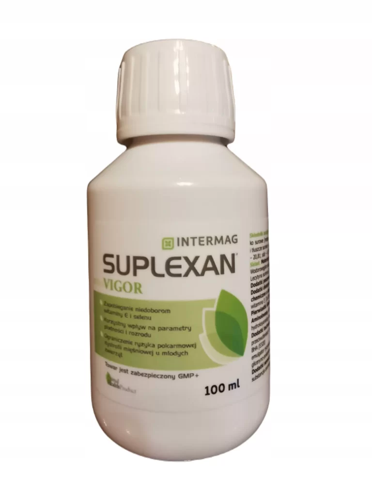 INTERMAG ⋆ SUPLEXAN Vigor ⋆ Witamina E + Selen + Metionina